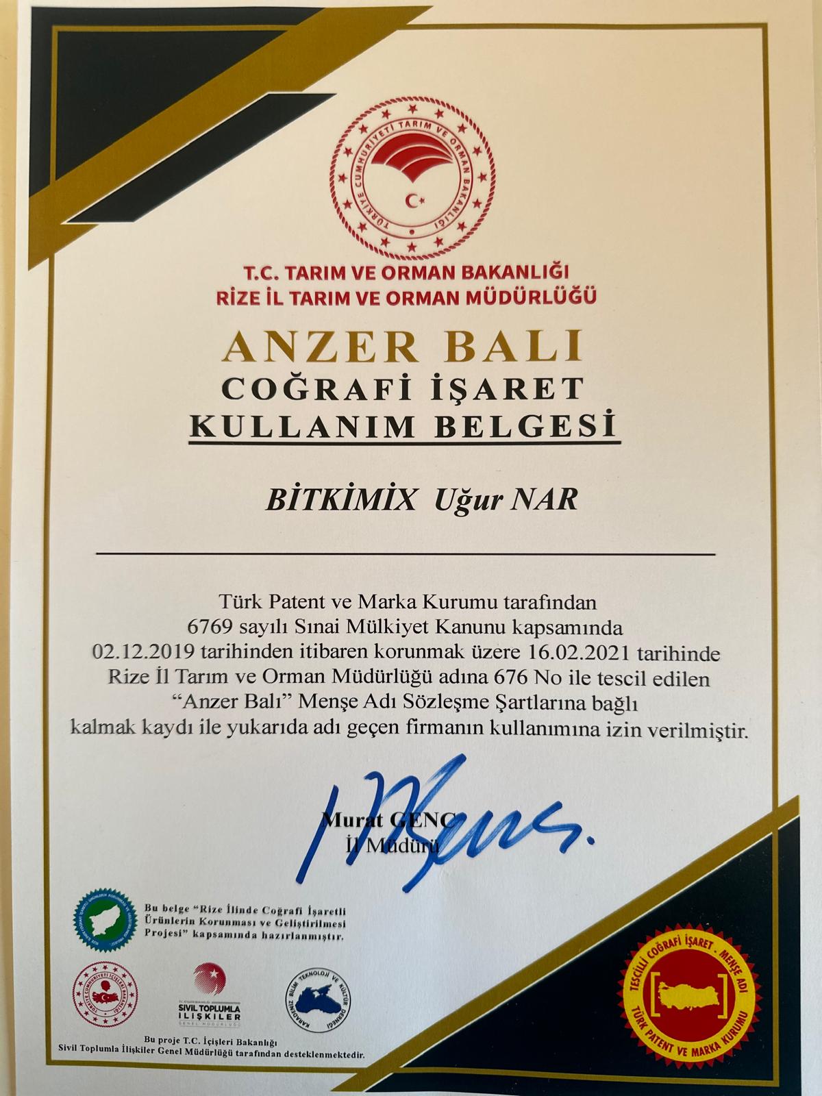 Bitkimix ANZER BALI 250gr